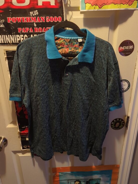 Robert Graham | Shirts | Robert Graham Polo Shirt Mens Size Extra Large ...